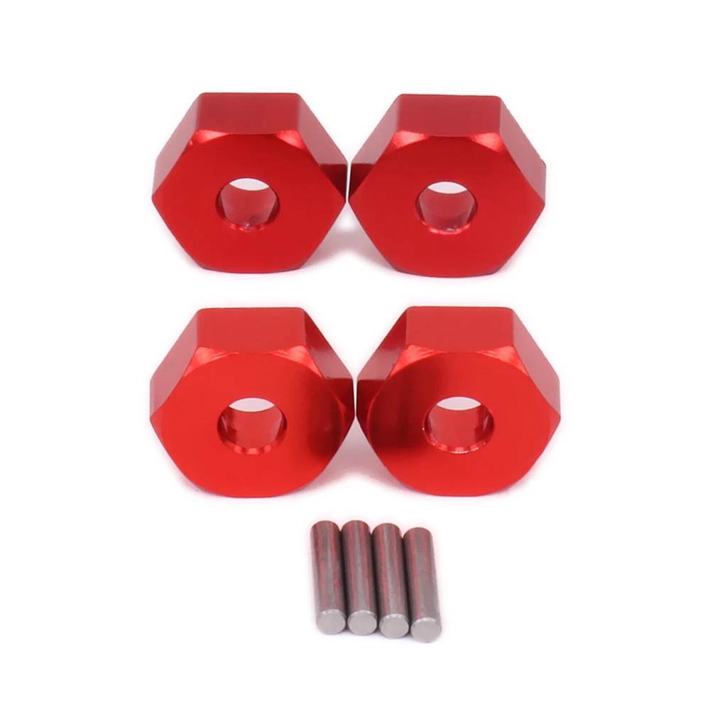 Rcawd liga roda hex hub adaptador para rc hobby modelo carro 1 12 ...