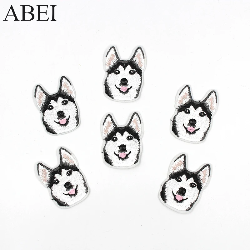 Iron Patches Clothing Husky | Embroidered Husky Patch | Husky Patch ...