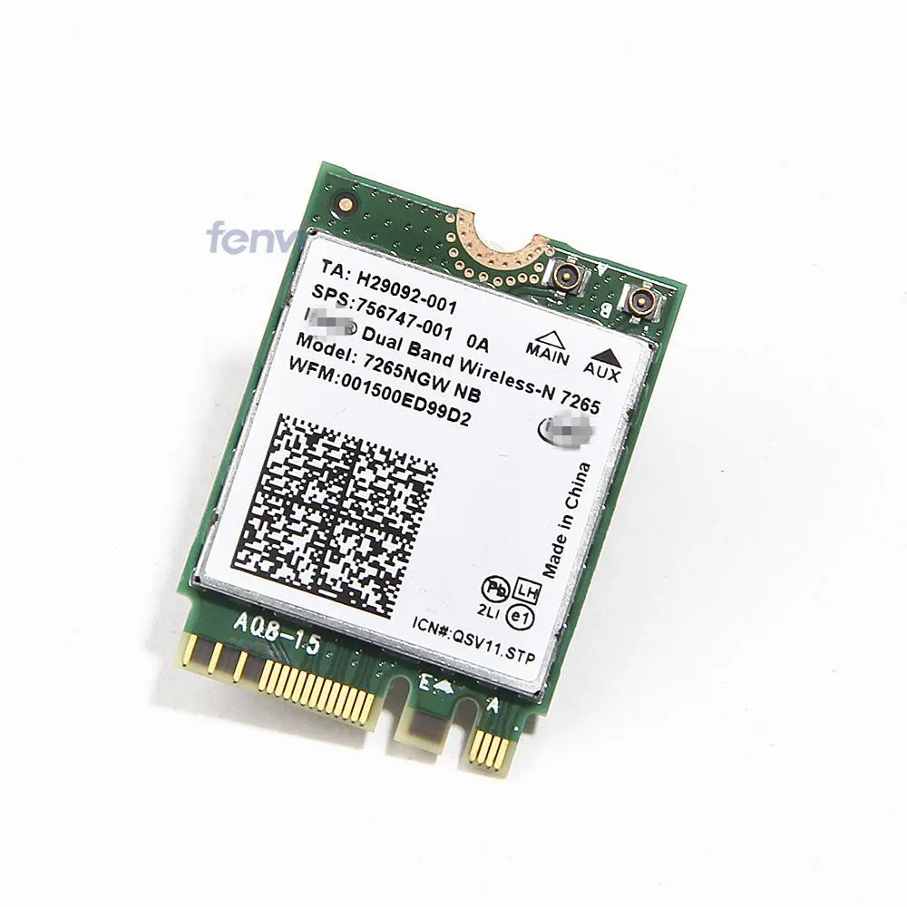 Dual Band 300Mbps Wireless Wlan Card For Intel Wireless N 7265 7265NGW ...