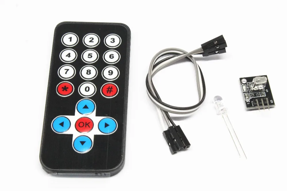 1LOT Infrared IR Wireless Remote Control Module Kits DIY Kit HX1838 For ...