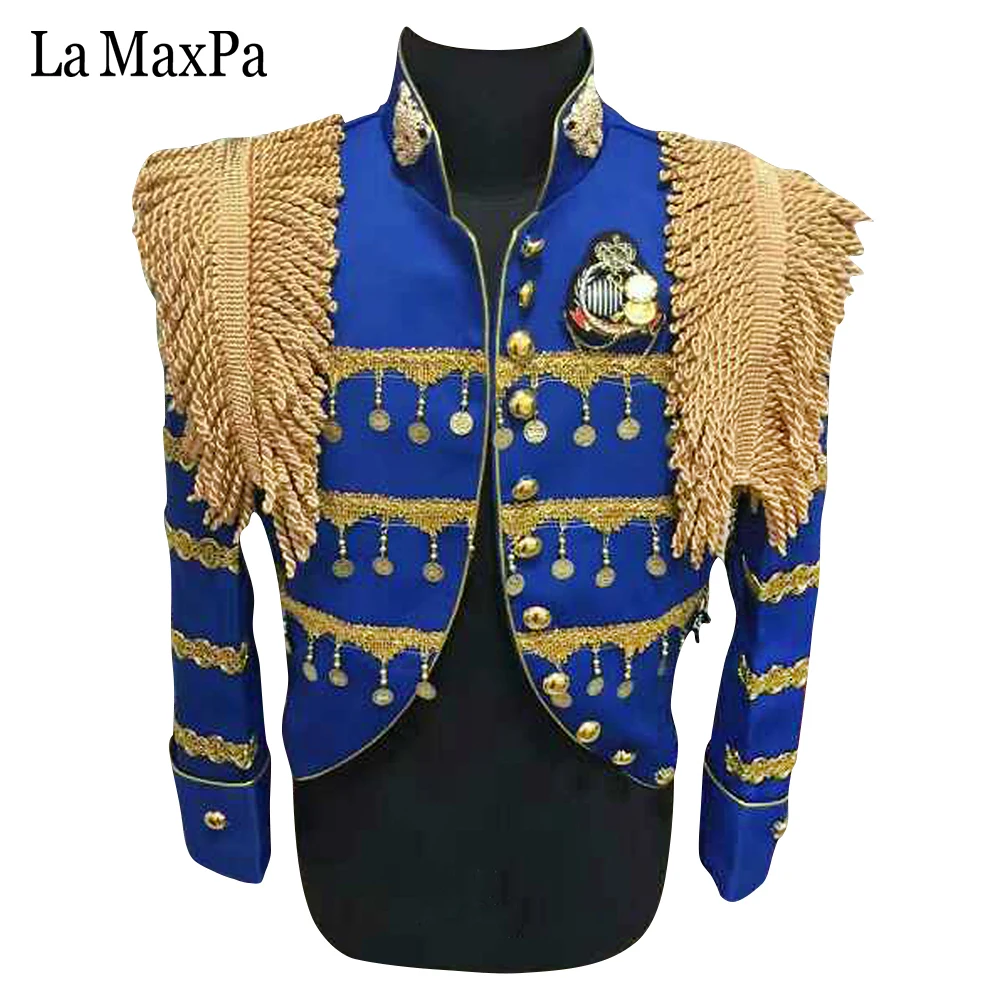 La MaxPa new style male singer DJ stage Performing arts costume Club ...
