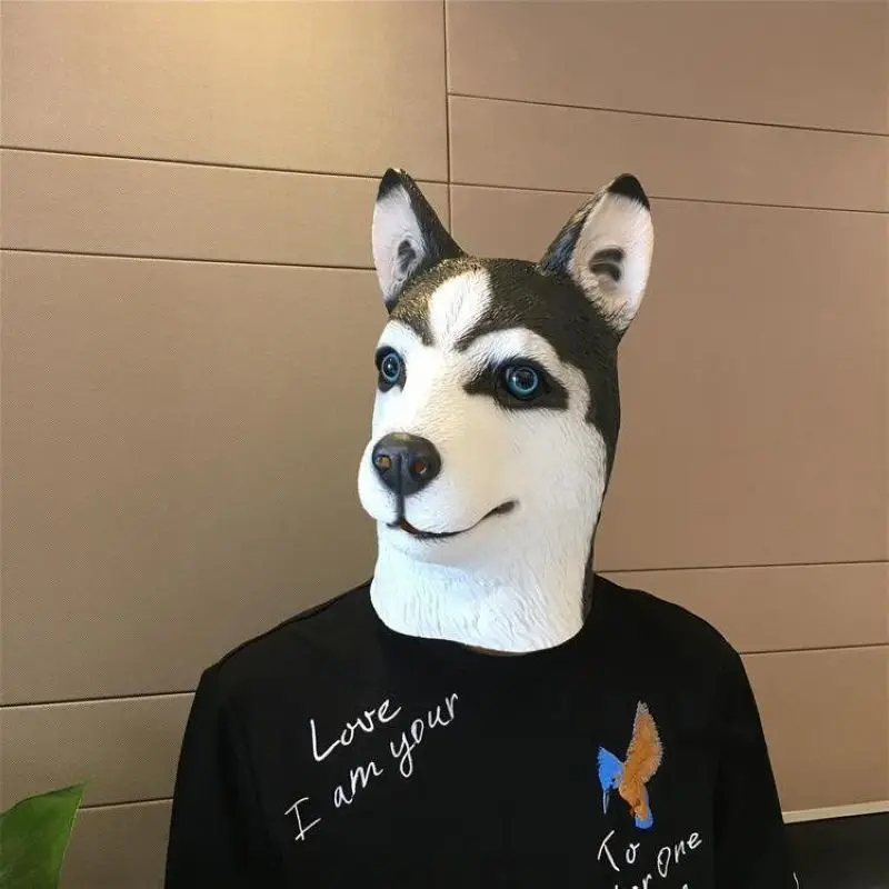 Free Shipping cute dog mask Cosplay Novelty Costume Party full Cover ...