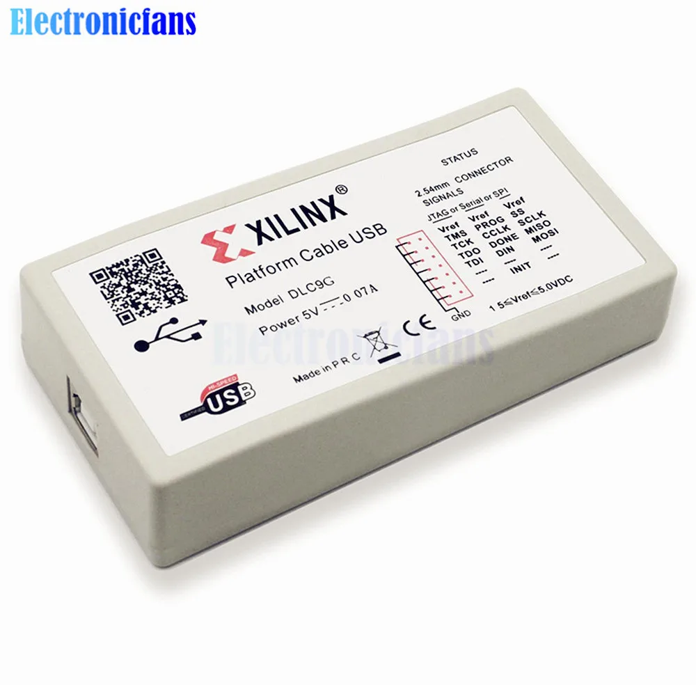 1set Xilinx Platform Usb Download Cable Jtag Programmer Xilinx Fpga For