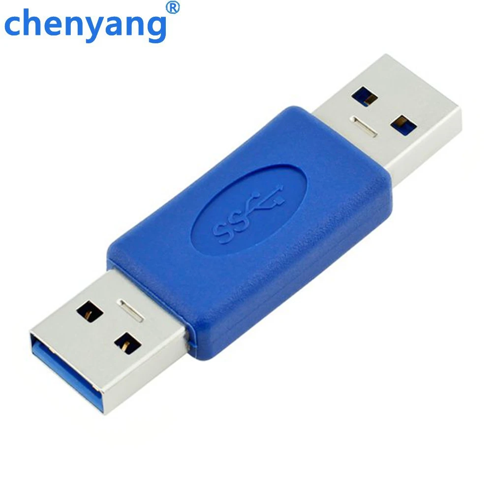 High Speed USB 3.0 Type A Male to Male Adapter Bridge Extender ...