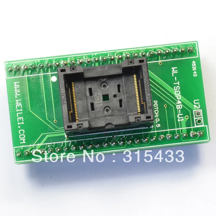 TSOP48 to DIP48 Socket Adapter,Genuine Xeltek TSOP48 TO DIP 48 TSOP 48 ...