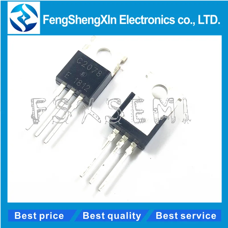 100pcs/lot 2SC2078 C2078 E Power Transistors TO 220 -in Integrated ...