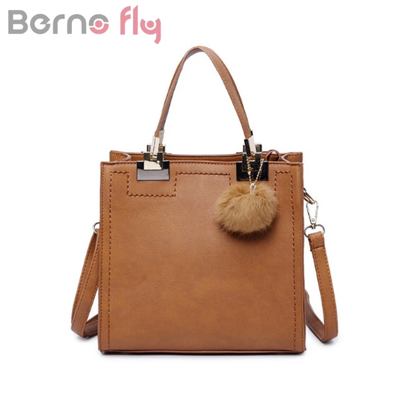 Berno fly Desinger Brands Women handbags Fashion versatile PU leather ...