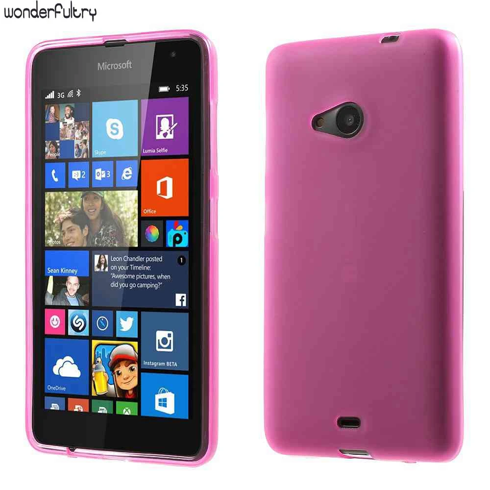 Wonderfultry Phone Case Capa For Nokia 535 Soft Shell Matte TPU ...