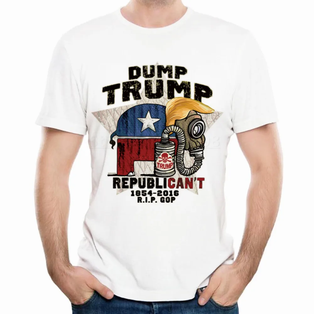 Ray oak band Classic Dump Trump Republican'T Elephant Men T Shirt Man ...