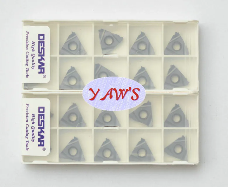 16 Ir 1 75 Iso Lda Indexable Tungsten Carbide Threading Lathe Inserts