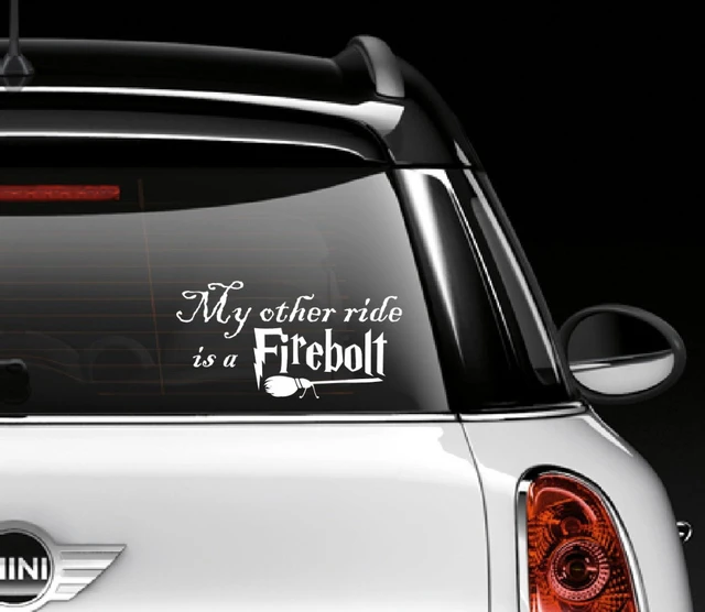 Harry Potter Riding Firebolt