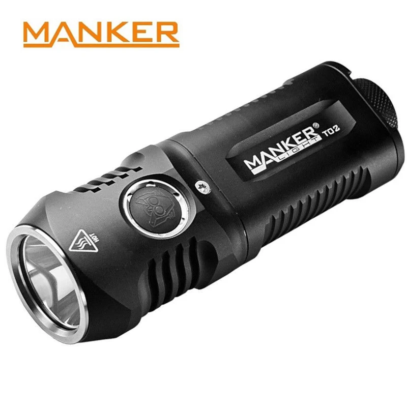 Manker linterna de bolsillo T02 de 1500 lúmenes, luz LED CREE XHP35 ...
