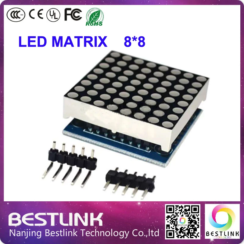 10pcs led matrix dot matrix 8*8 max7219 matrix module for diy kits ...