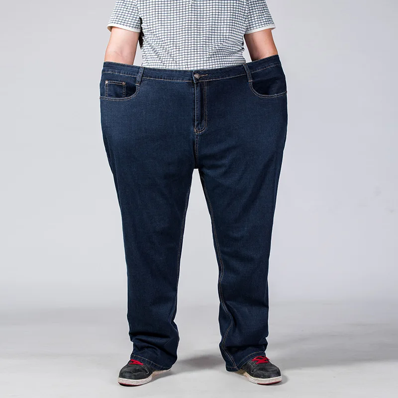 Super Plus Size 44 46 48 50 52 Men Jeans Stretch Fabrics Big And Tall Super Plus Size 44 46 48 50 52 Men Jeans Stretch Fabrics Big And Tall