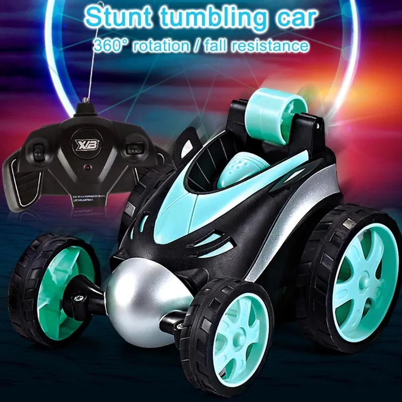 Remote Control Twister RC 360 Degree Rotating Stunt Electric Car Kids ...