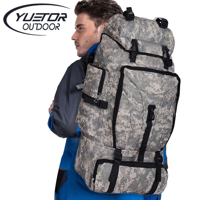 Brand New 70L Big Capacity Waterproof Nylon Military Tactical Backpack ...