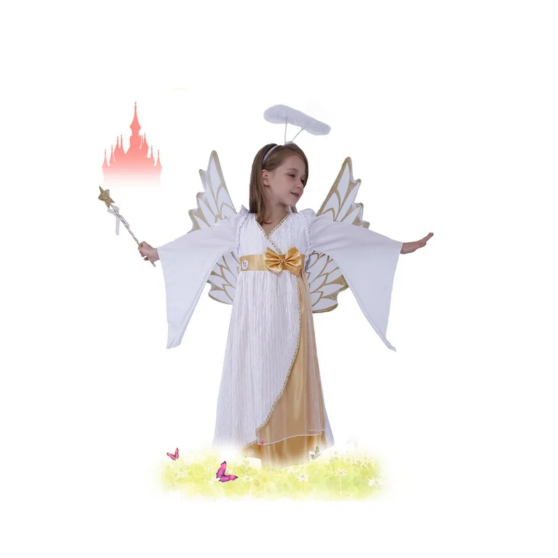 Cute White Angel Costumes Toddlers