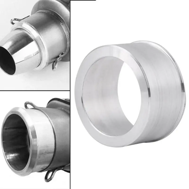 Universal Aluminum Motocross Motorcycle Exhaust Pipe Adapter 60mm to ...