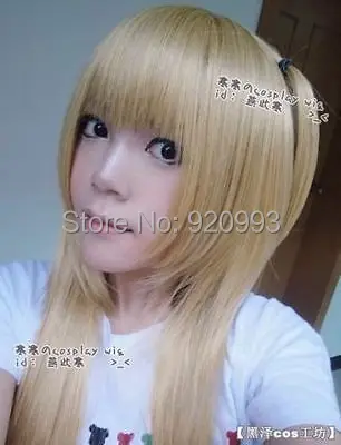 FREE SHIPPING **@@*Death Note Amane Misa Misa Cosplay Wigs Blonde ...