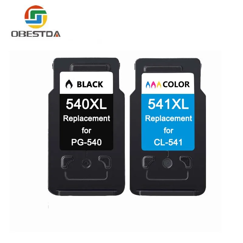 Obestda pg 540 cl 541 картридж для Canon 540 541 pixma MG3155 MG3200 ...