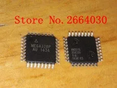 10PCS ATMEGA328P AU ATMEGA328P ATMEGA328 8 bit microcontroller AVR 32 k flash memory QFP 32 ...