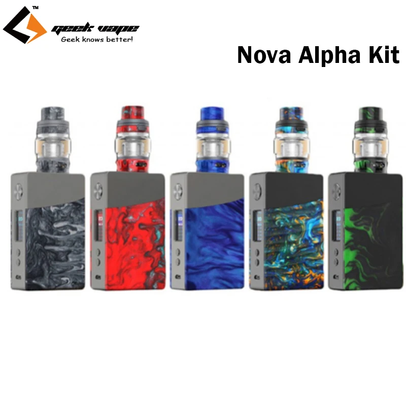 Original-Geekvape-Nova-Kit-200W-Box-Mod-AS-chipset-with-4ML-Alpha-Tank ...
