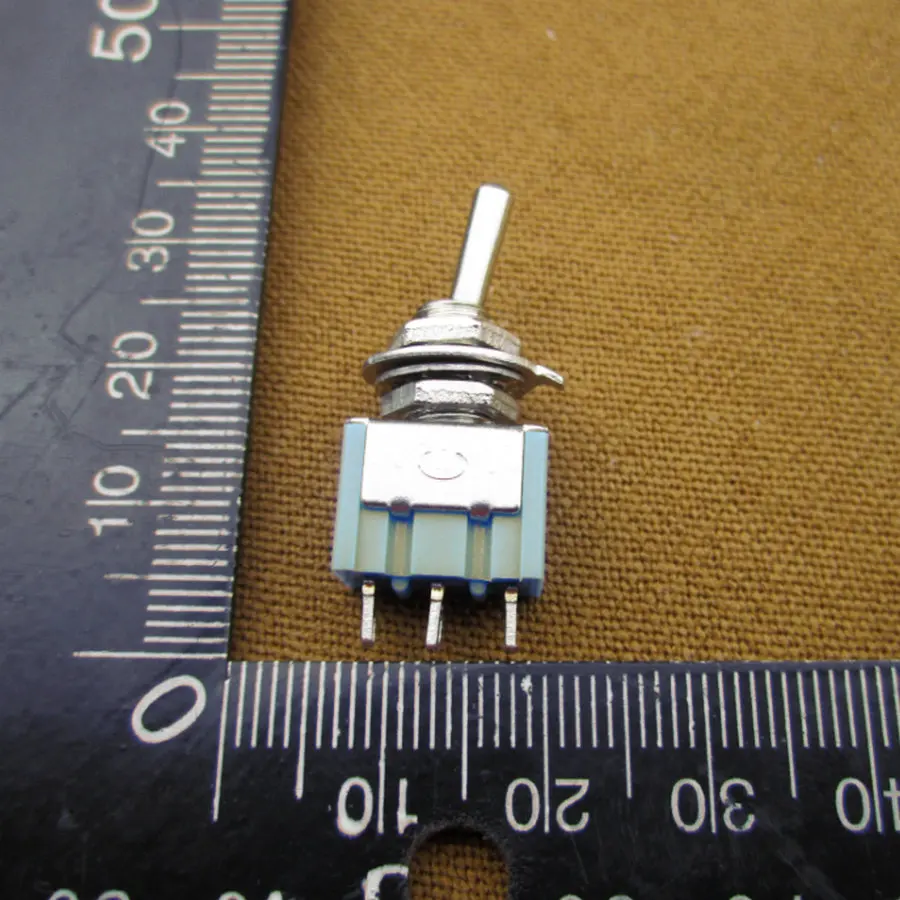 20Pcs/lot Miniature Toggle Switch MTS 102 SPDT 6A 125VAC/3A 250VAC Mini ...
