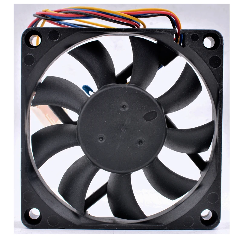 Original DA07015B12U 7cm 70mm fan 12V 0.70A 4 lines pwm computer ...