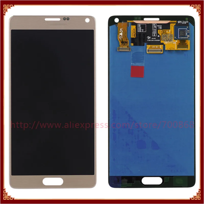 For Samsung Galaxy Note 4 LCD Display Note4 N910 N910A N910F N9100 LCD ...