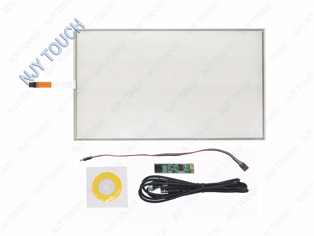 17inch 4 Wire Resistive Touch Screen Panel 16:10 with USB Controller ...