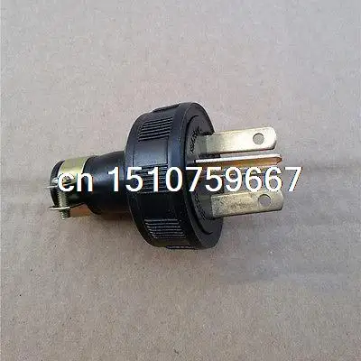 Black AC 250V 15A Screw Lock Generator Plug Socket Cable Adapter|screw ...