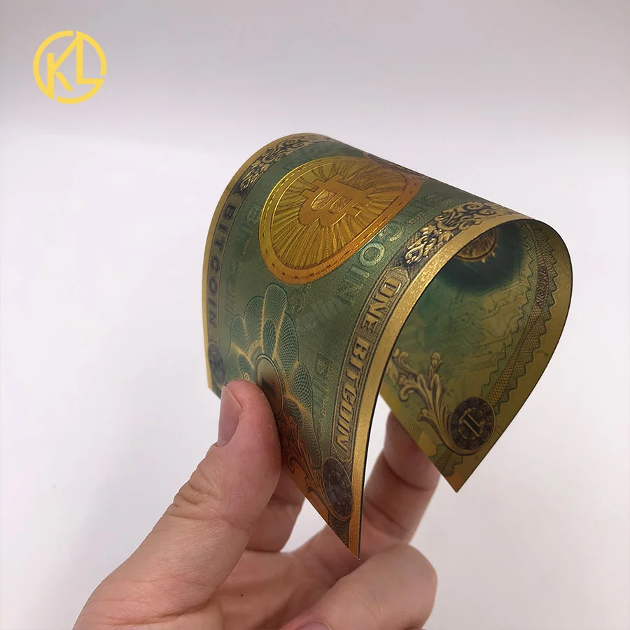 Physical Bitcoin Bill