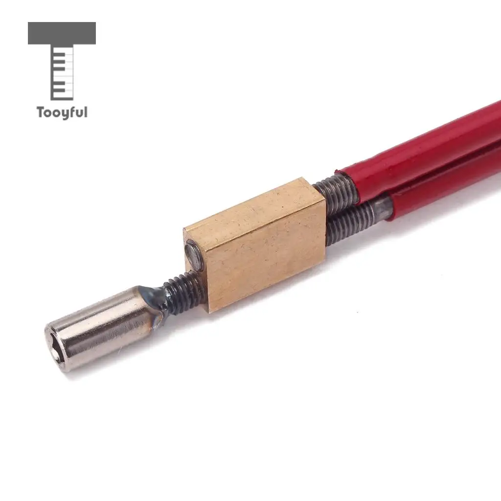 Tooyful 365mm Length Red Guitar Two Way Truss Rod for Bass Guitar ...