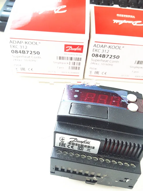 Para a Danfoss Válvula Controlador EKC312 084B7250 EKC316A 084B7088 ...