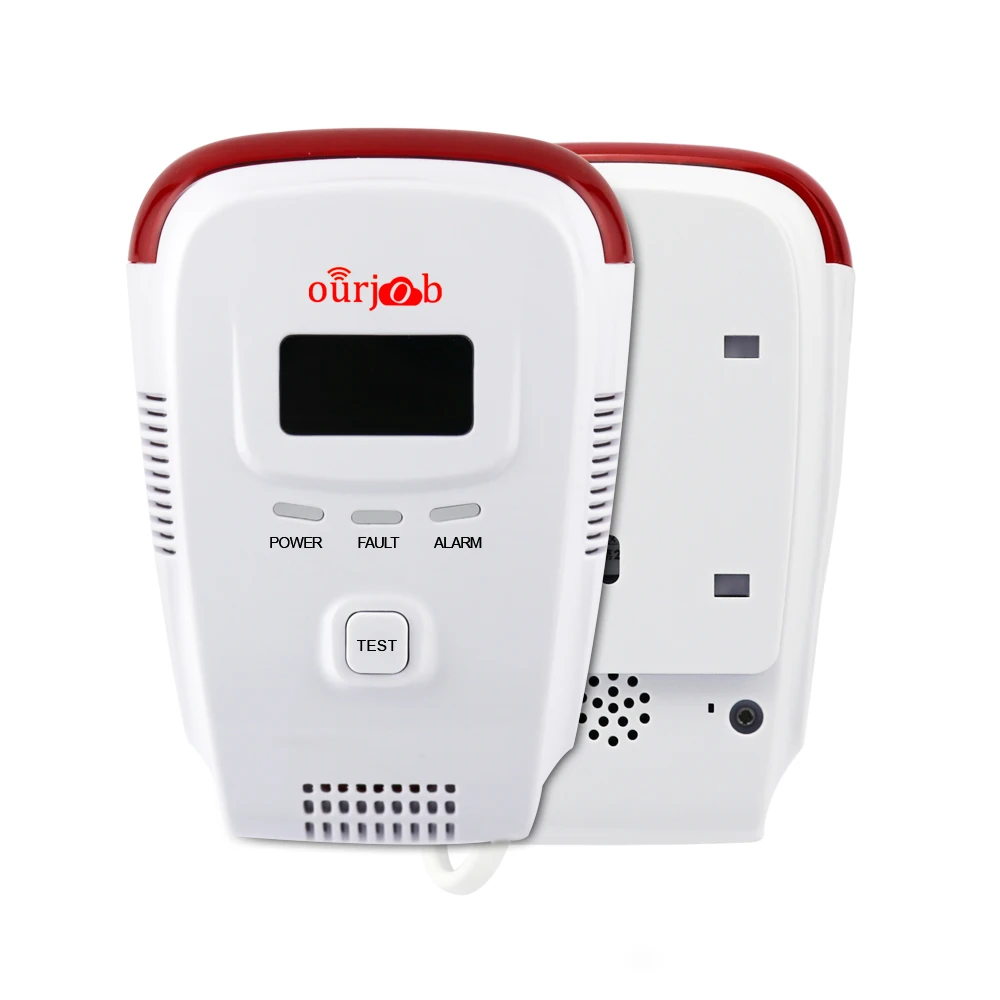Special Offer Ourjob Led Display Voice Lpg Gas Leakage Detector Monitor ...