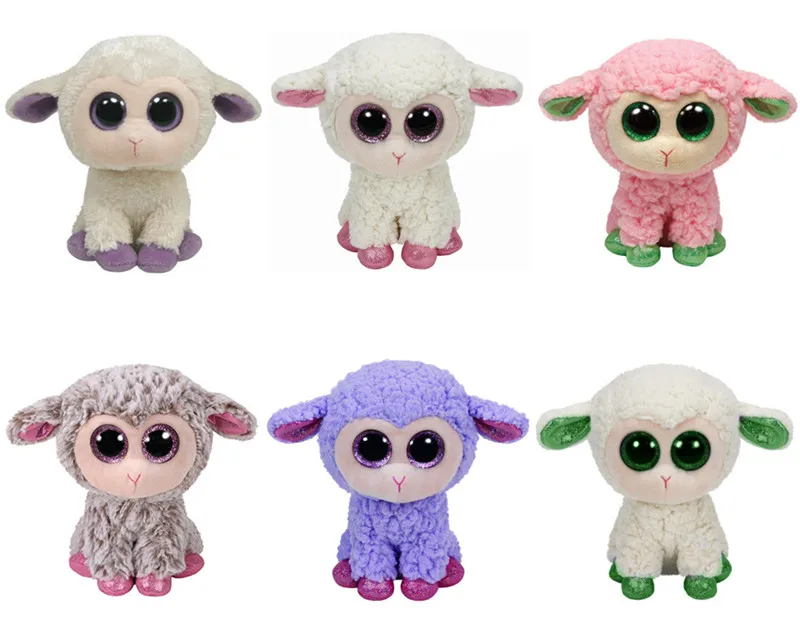 Ty Beanie Boos Lamb Sheep Clover Leyla Daria Twinkle Lavender LaLa ...