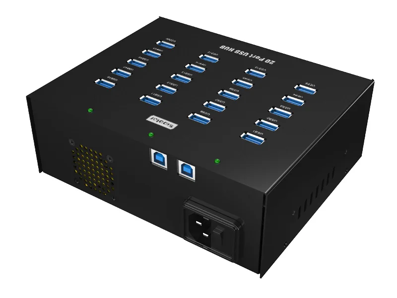 USB 3.0 Automotive Mountable Hubs USB 3.0 Industrial HUB with 20 Ports ...