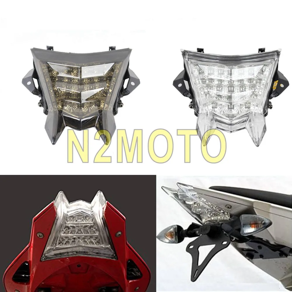 For Bmw S1000rr S1000r Hp4 2010-2014 Led Taillight Smoke Transparent ...