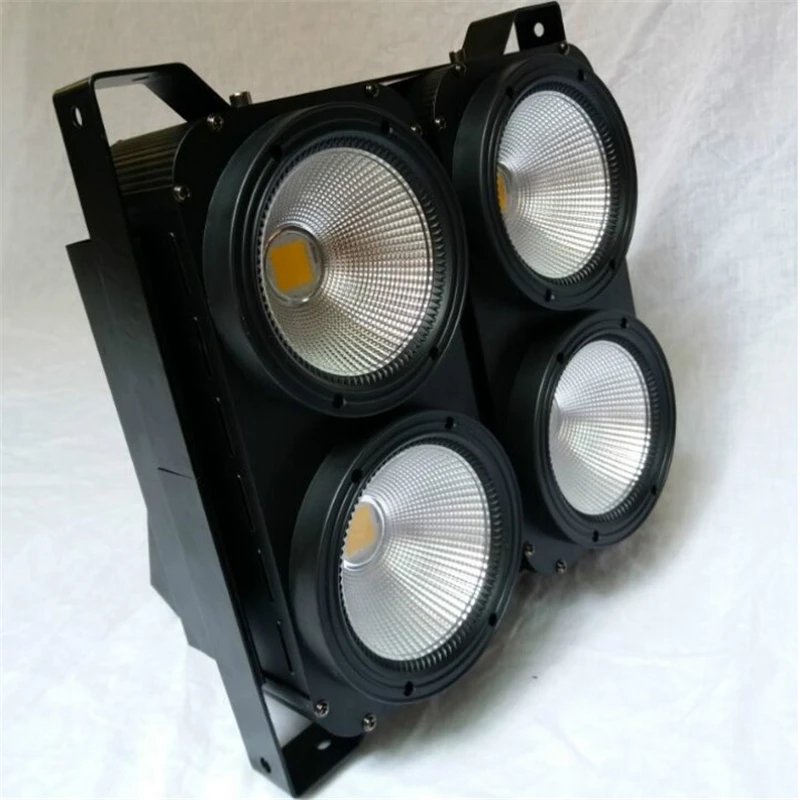 4*100w blinder led warm white cool white 2in1 COB Audience light wash ...