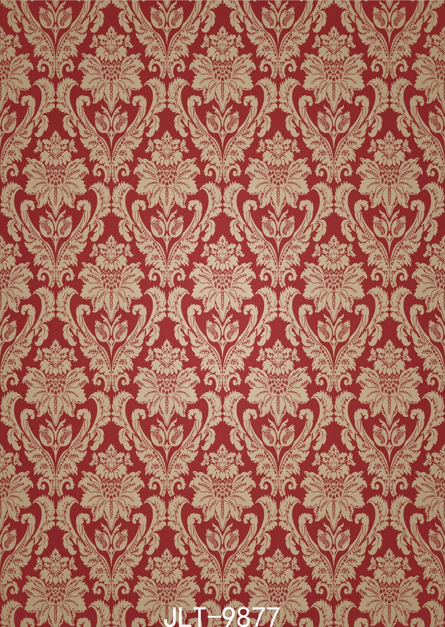 SJOLOON 150x210cm red European pattern backdrops Vinyl backdrops for ...