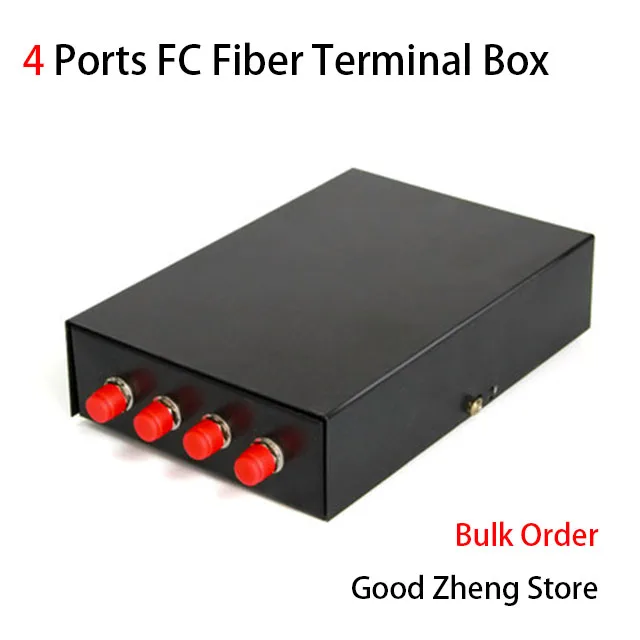 4 Ports Fc Fiber Optic Box Fiber Optic Termination Box Fiber Optic ...