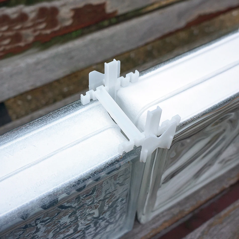 3mm glass brick spacer, Construction special bracket accessories, glass ...