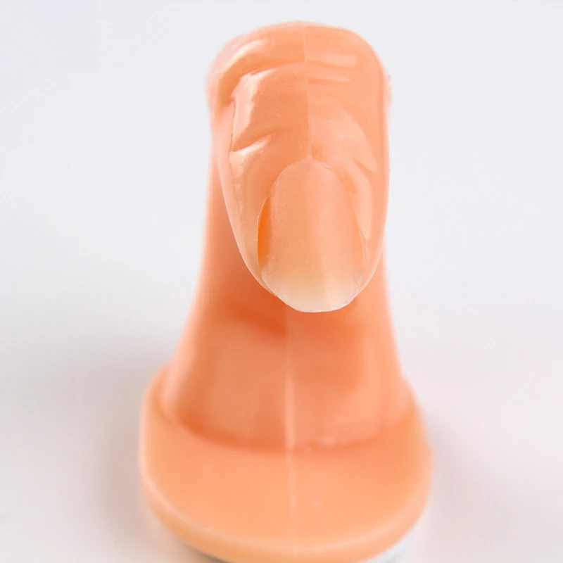 10Pcs Fake Fingers Model Nail Art Practice Training Finger Model Nail ...