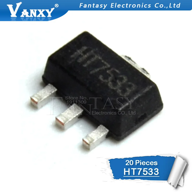 Équipements professionnels Composants électroniques HT7533-1 SMD ...