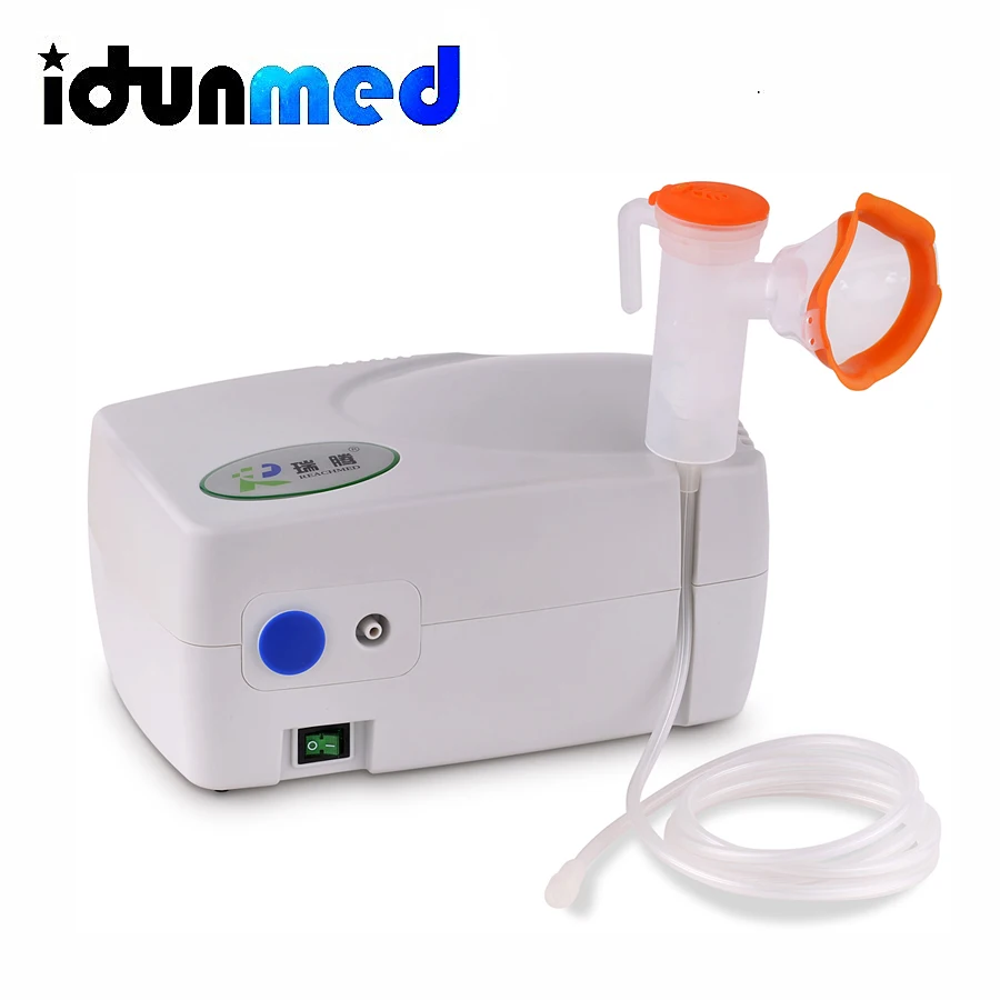 idunmed 203 Portable Mini Quiet Piston Compressor Asthma Nebulizer ...