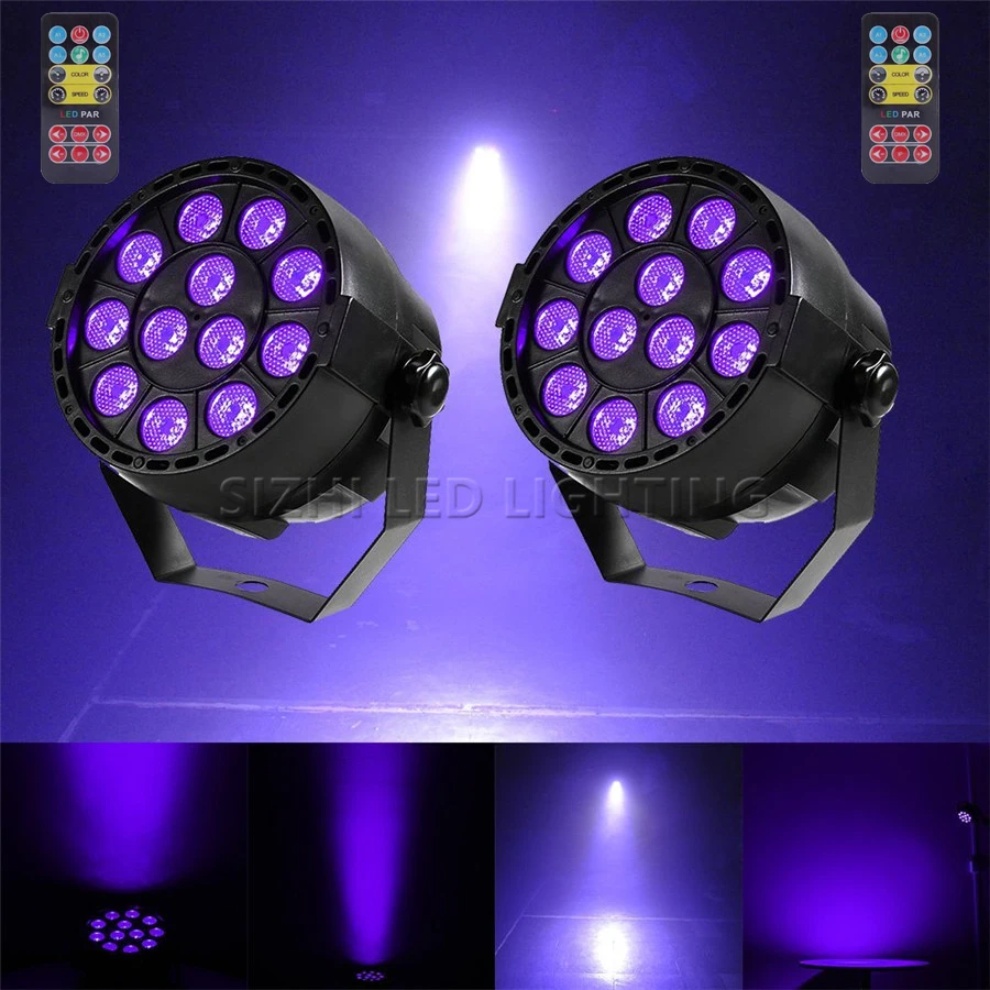 36W UV Led Stage Light Black Light Par Light Ultraviolet Led Spotligh ...