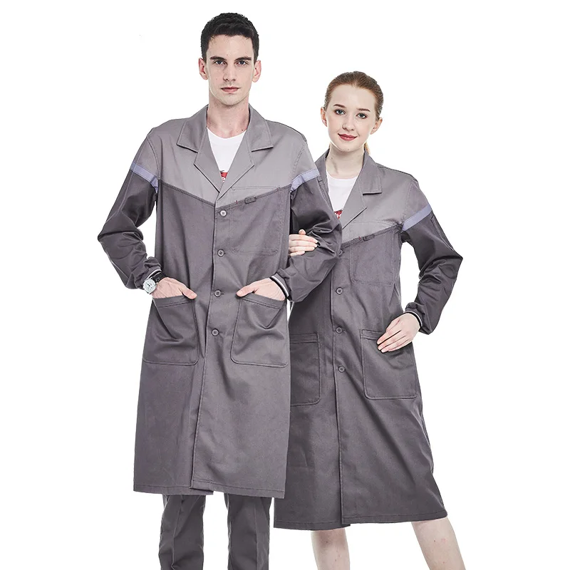 Men-Grey-Work-Coat-Poly-Cotton-Long-Sleeve-Lab-Coat-With-Hi-Vis-Tapes ...