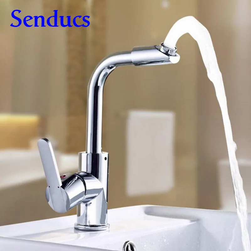2016 New Zinc Alloy Cold Chrome Plated Water Tap Basin Kitchen Mixer ...