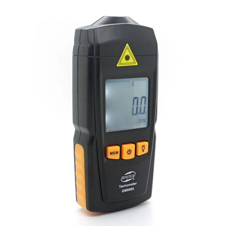 GM8905 handheld tachometer electronic tachometer with laser point ...