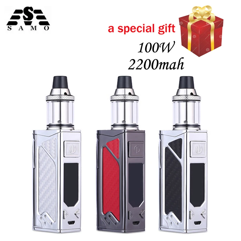 On Sale Orignal 100W box mod electronic cigarette kit 2200mah ...